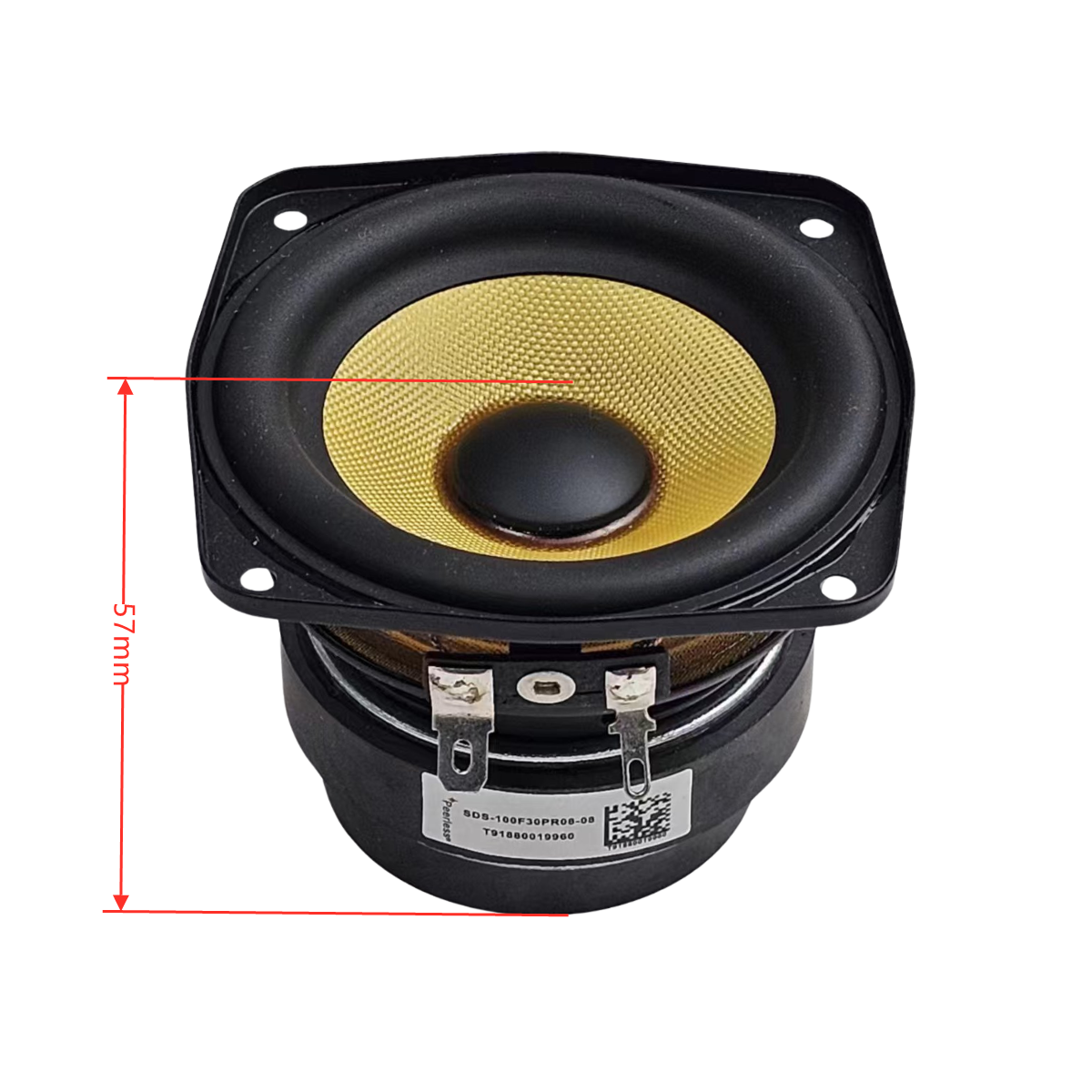 999DIY Peerless 3inch Midrange Speaker 8Ω 40W Speaker 3inch Car Speaker ...