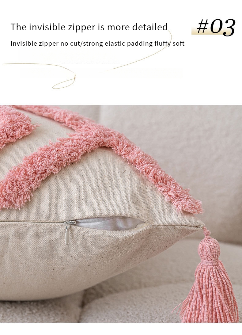 New Style Pink ins Style Clustered Household Small Fresh Sofa Pillow ...