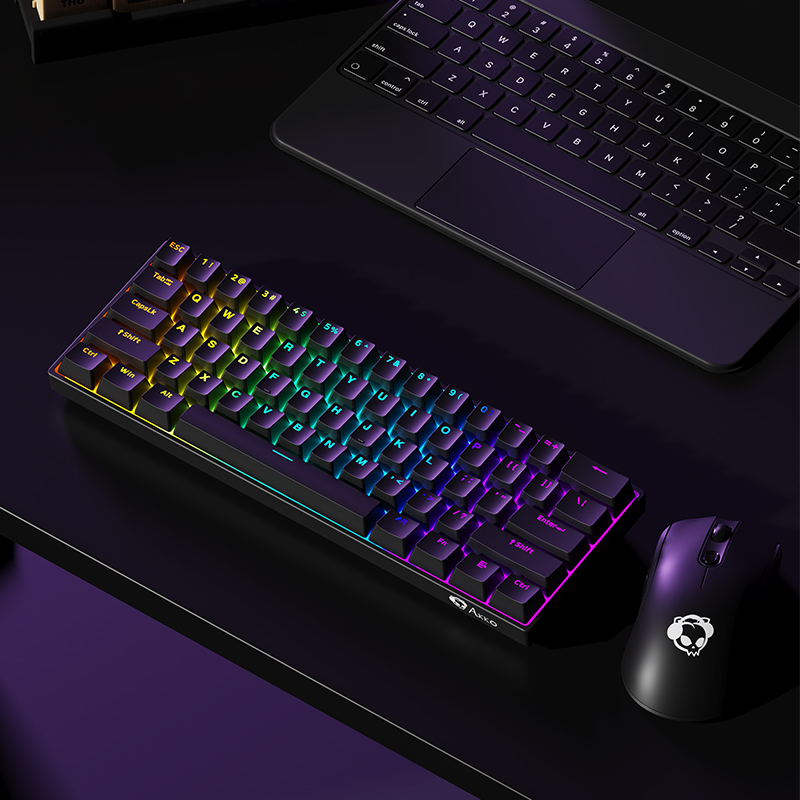 Akko 3061S HE Shine-Through,8K Hz Polling Rate Wired USB-C Solution ...