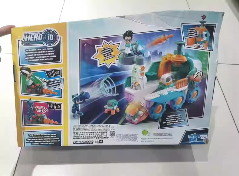 PJ Masks Romeo Bot Builder Vehicle Playset with Lights and Sounds ...