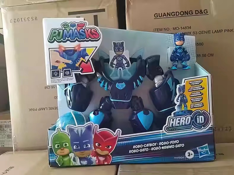 PJ Masks Robo-Catboy Preschool Toy with Lights and Sounds for Kids Ages ...