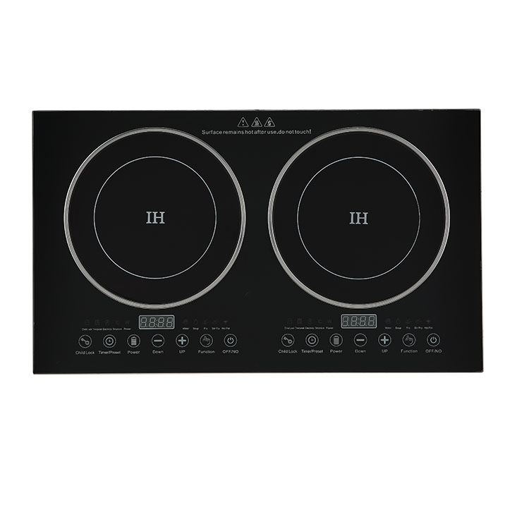 BOBI Induction cooker double heating panel desktop embedded induction ...