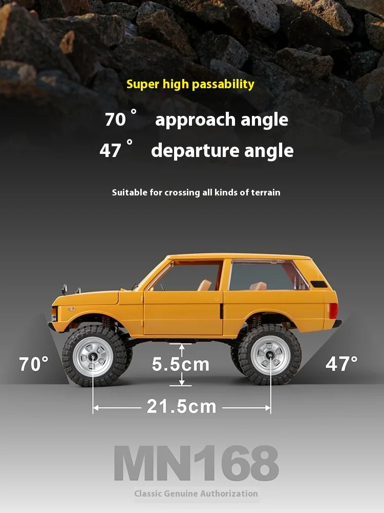 【Ready stock】MNRC MN168 4WD 1:12 crawler Modified Remote Control Car Mn ...