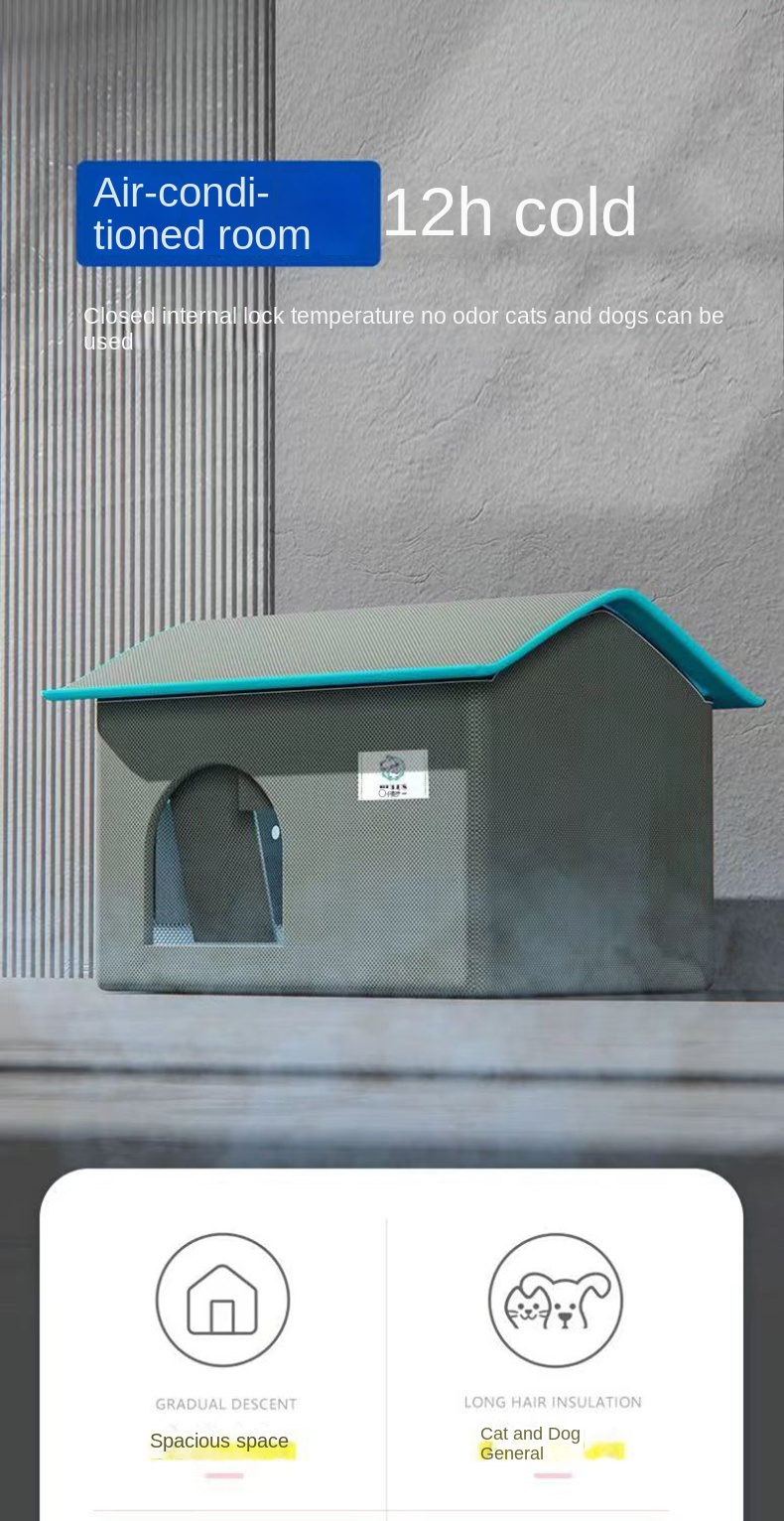 Cat Air Conditioning Room Universal for Cats Dogs Cool Cooling Cooling ...