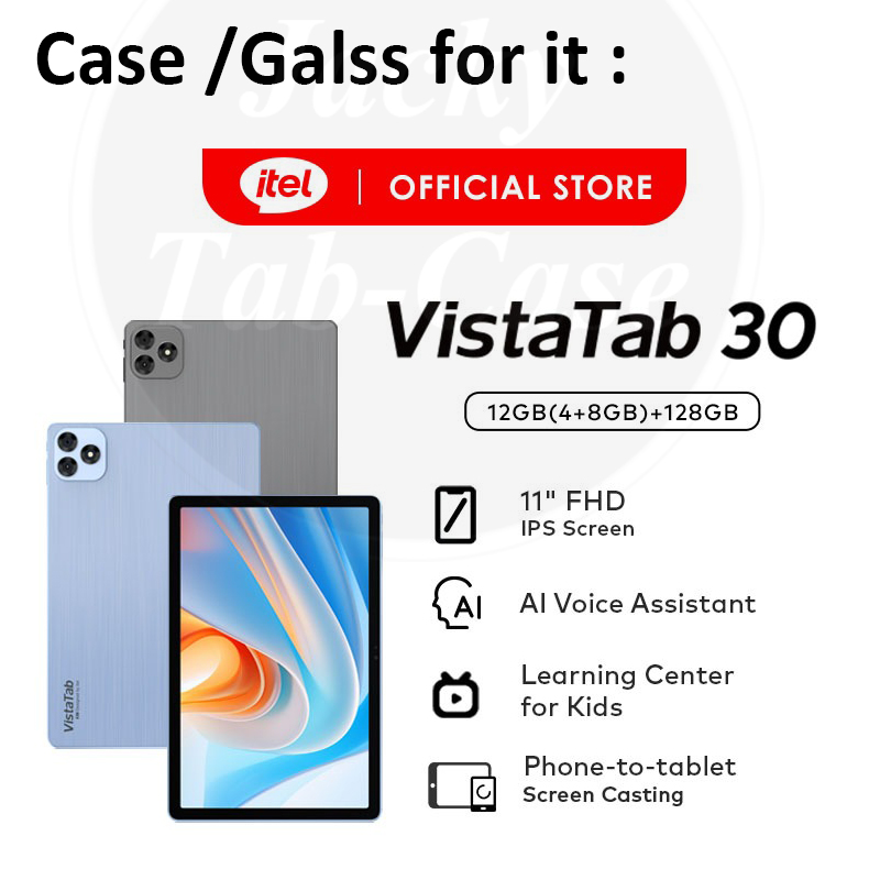 For itel VistaTab 30 11-inch Tablet PC Model P10003L 11" FHD Vista Tab ...