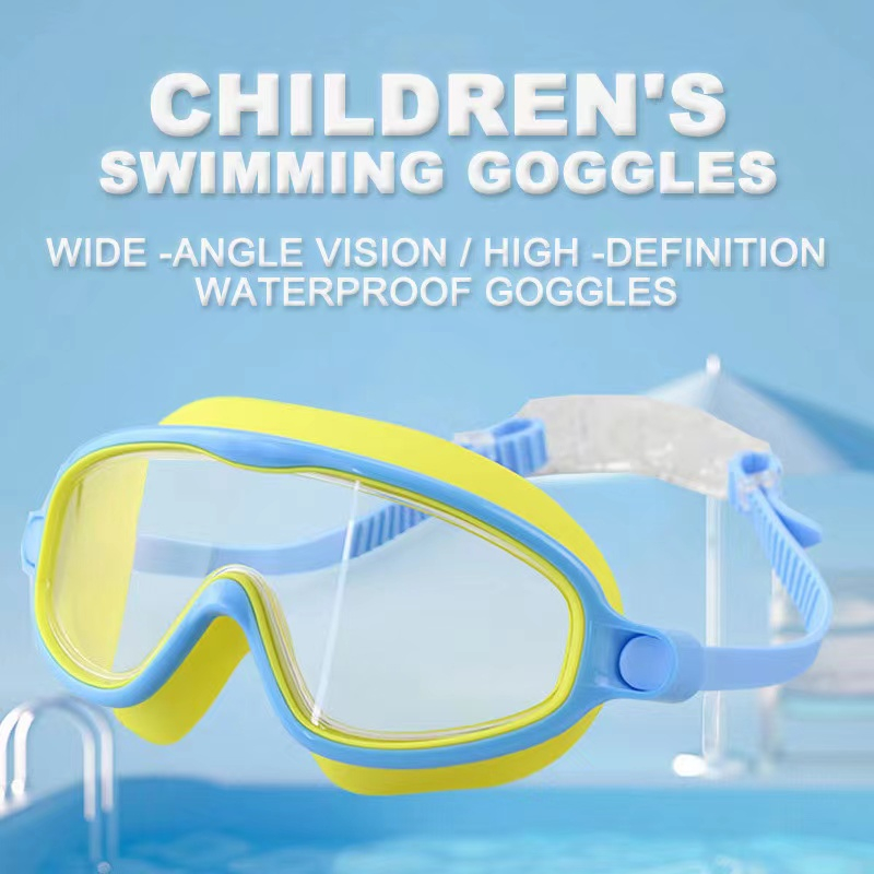 Kids Goggles for Swimming Anti-Fog Goggle Mask for Diving Swim Googles ...