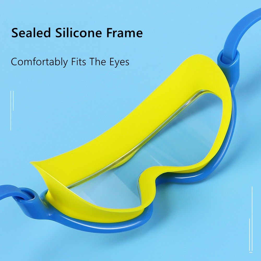 Kids Goggles for Swimming Anti-Fog Goggle Mask for Diving Swim Googles ...