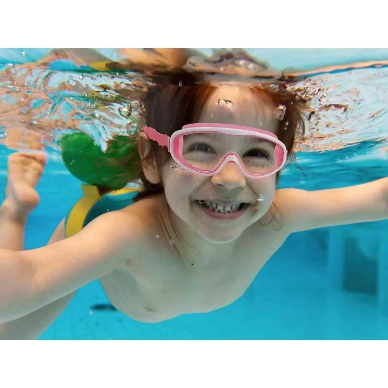 Kids Goggles for Swimming Anti-Fog Goggle Mask for Diving Swim Googles ...