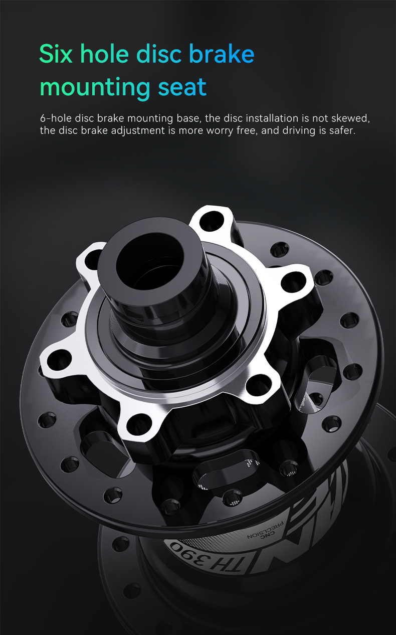 TANKE MTB Hub 6Paw 120 Sound 4 Bearing 28 32 36 Holes Quick Release ...