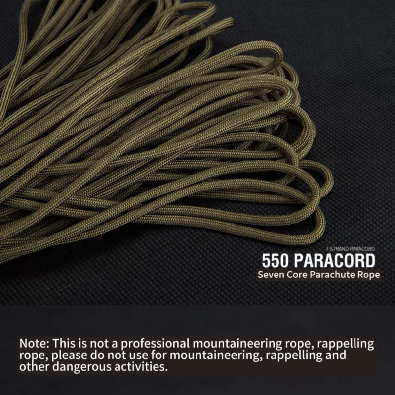 【Ship in 24h】100M Paracord Rope for Bracelet 9 Core Camping Rope Nylon ...