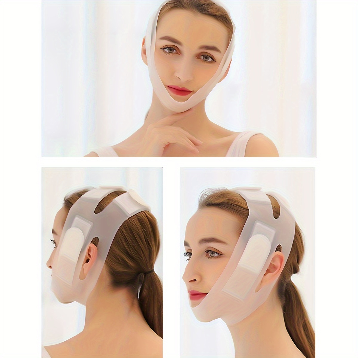 Silicone V Face Bandage: Reusable Lifting Bandage For Body Slimming ...