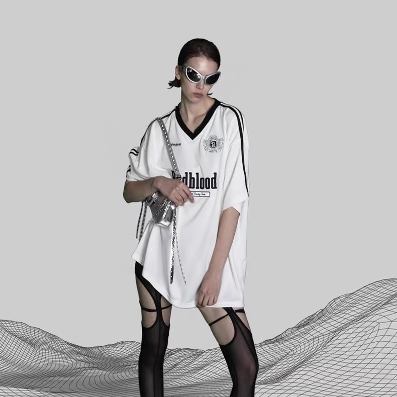 BADBLOOD CLASSIC OVERSIZED SOCCER T-SHIRT | Shopee Philippines
