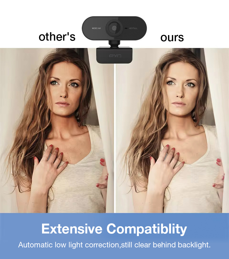 EYD PC01 Webcam 4K Full HD Live Streaming for PC Web Cam With ...