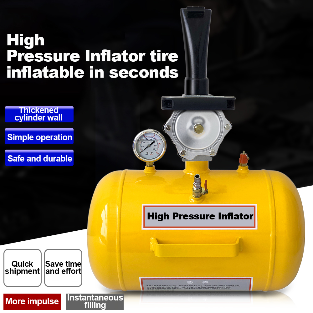 3/5/10 galon High pressure Inflator tire inflation tube blasting tire ...