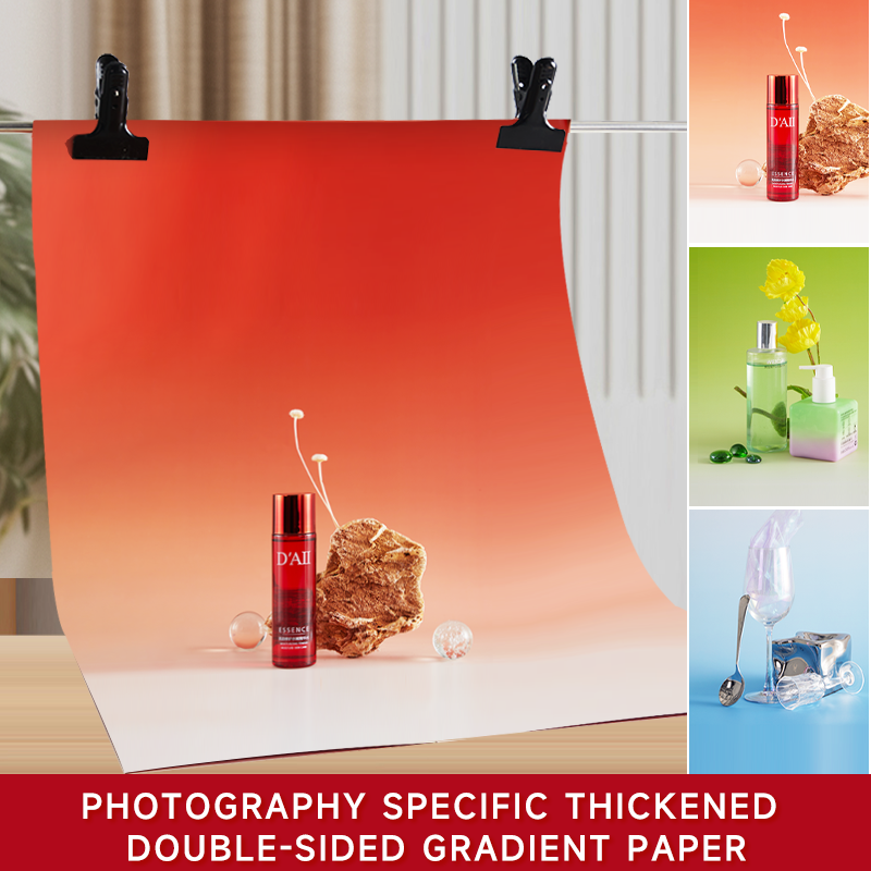 Gradual Background Paper 57x87cm Two-Sided Photography Paper Backdrop ...