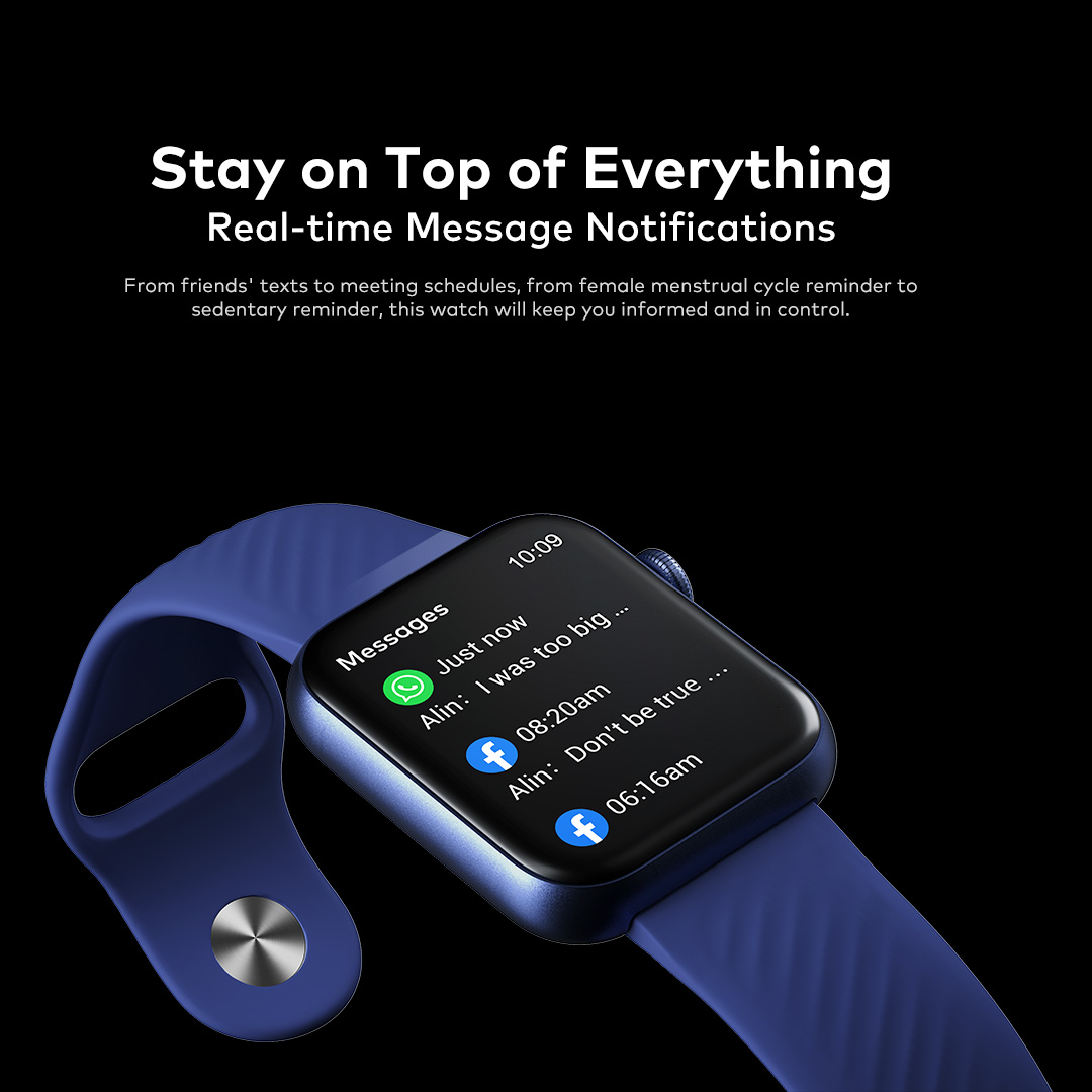 itel O11 Smart Watch Quby Edition | 1.83"Screen | Health Monitor ...