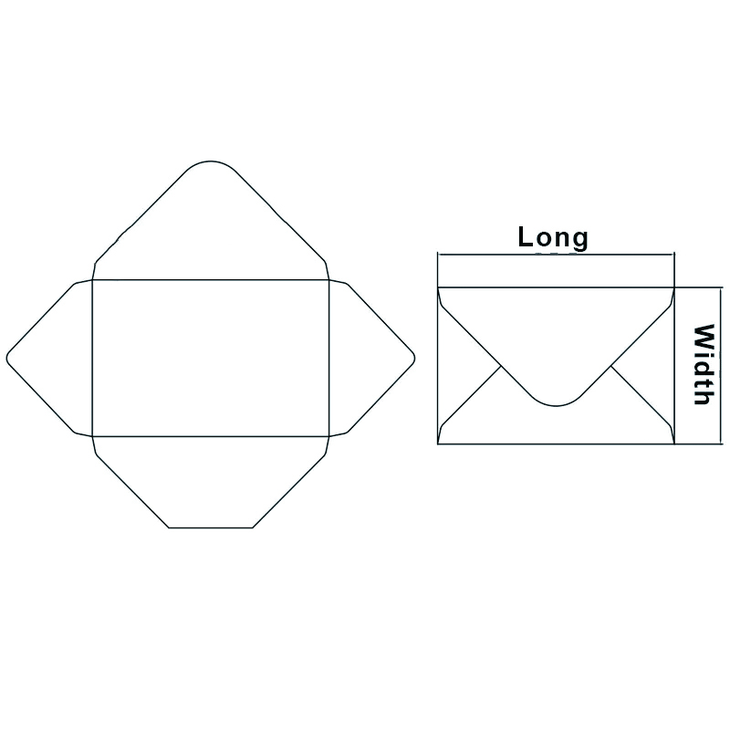 【10PCS】Transparent Envelope for Invitations Sulphuric Acid Paper ...