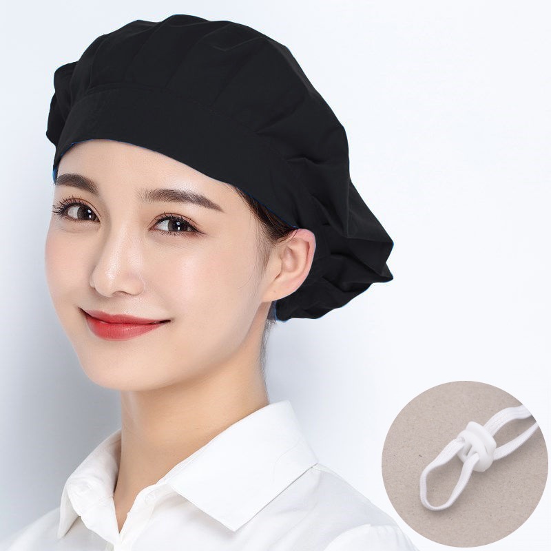 Chef's hat, mesh hat, prevents smoke, prevents hair loss, reusable ...