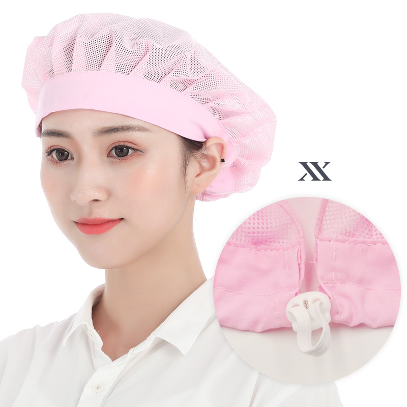 Chef's hat, mesh hat, prevents smoke, prevents hair loss, reusable ...