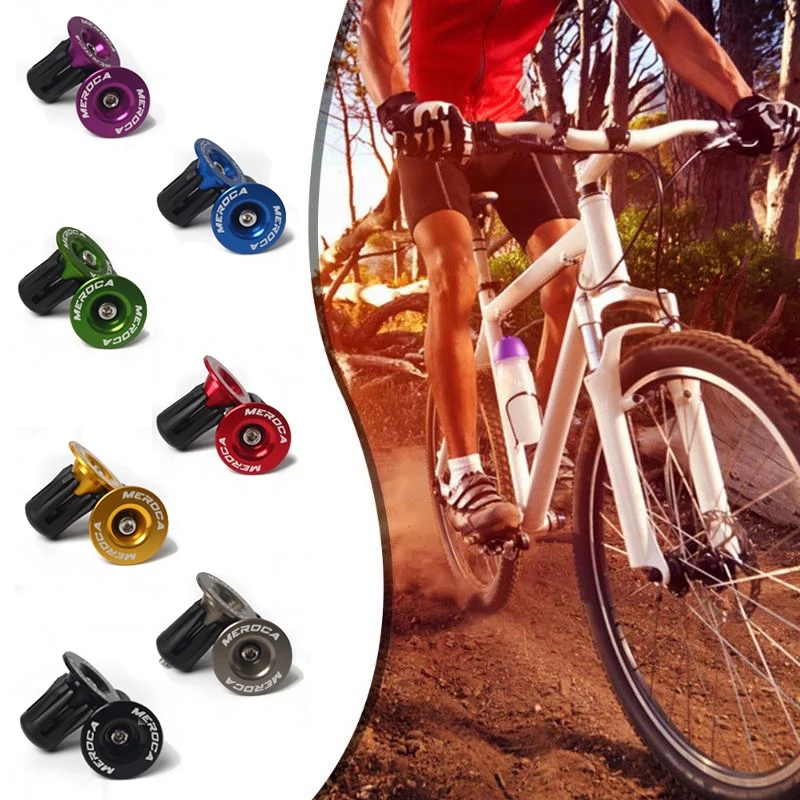 MEROCA 1 Pair Of Aluminum Alloy Bicycle End Plugs For Road Mountain ...