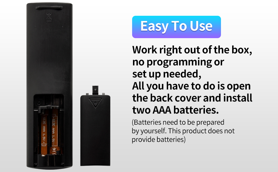 Replacement Remote Control for LG Smart TVs 43LG5500 49UJ6500 32LJ550B ...