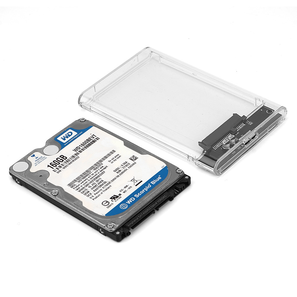 New USB-C Hard Drive Case for Type C 3.0/2.0 External HDD Enclosure ...