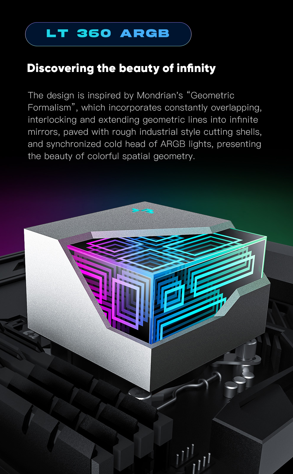 Deepcool LT360 LT240 LT720 LT520 ARGB CPU AIO Liquid Cooler 360mm High ...