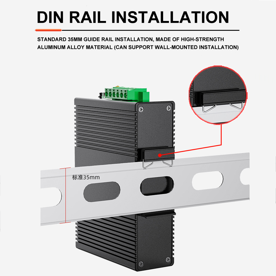 web-managed Gigabit 2SFP+4/8RJ45 industrial-grade switch supports loop ...