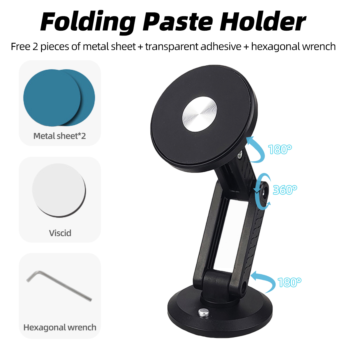 Ankndo Magnetic Car Mobile Phone Stand For Car Dashboard Navigation ...