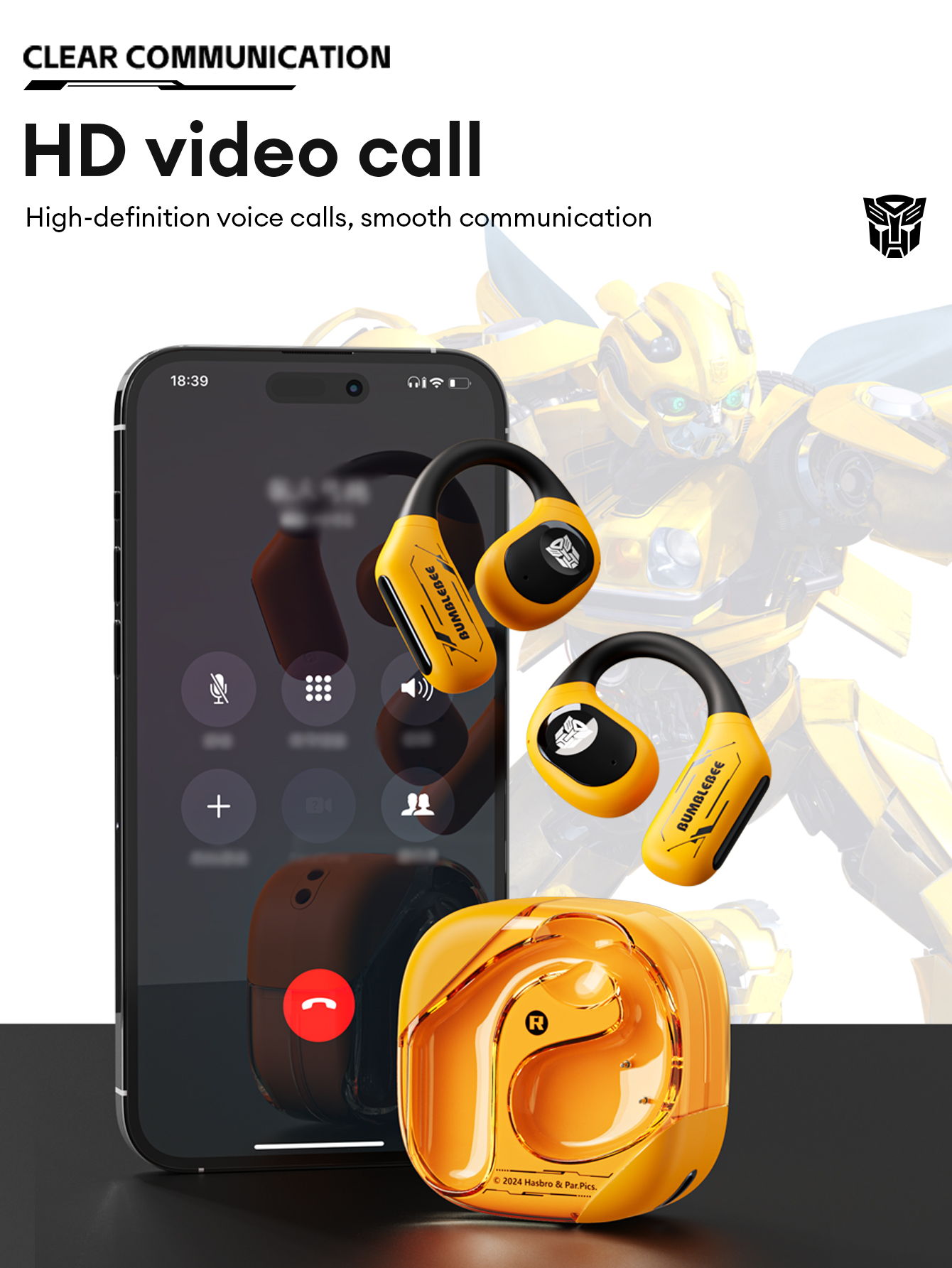 Transformers TF-T18 Wireless Bluetooth Headset On-Ear Bluetooth Headset ...