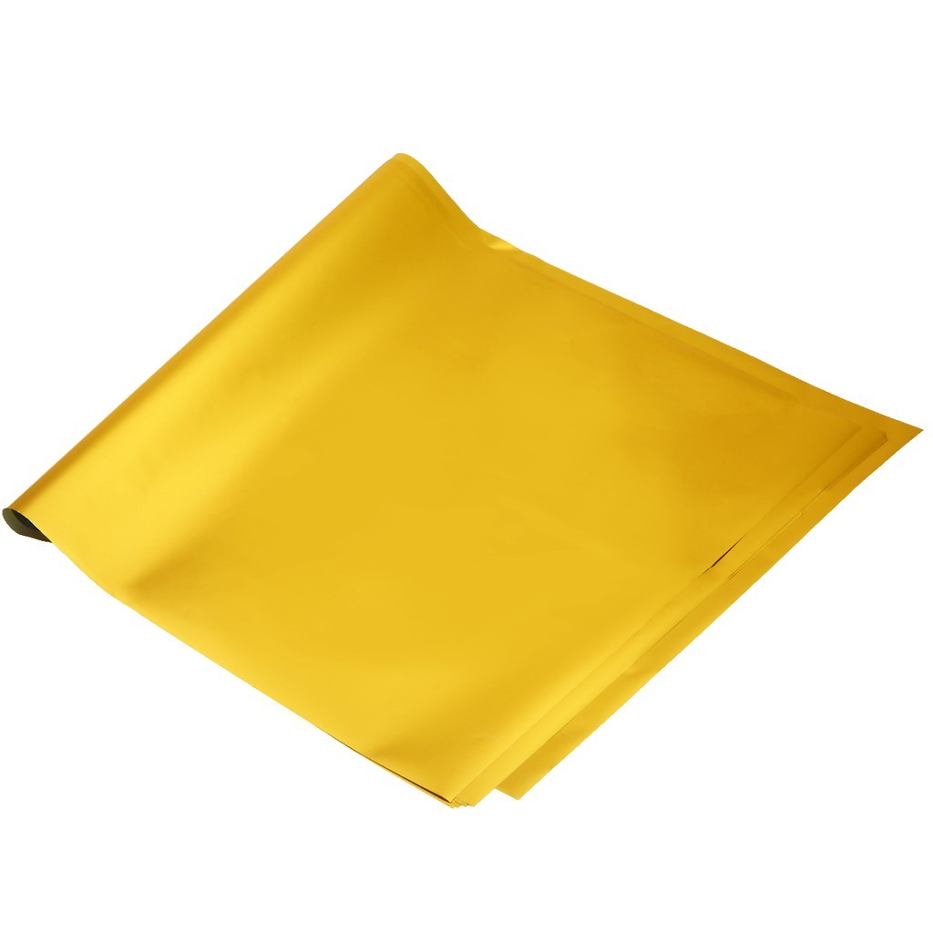 50pcs Hot gold foil Papers A4 Hot Gold Heat Transfer Foil Paper jotting ...