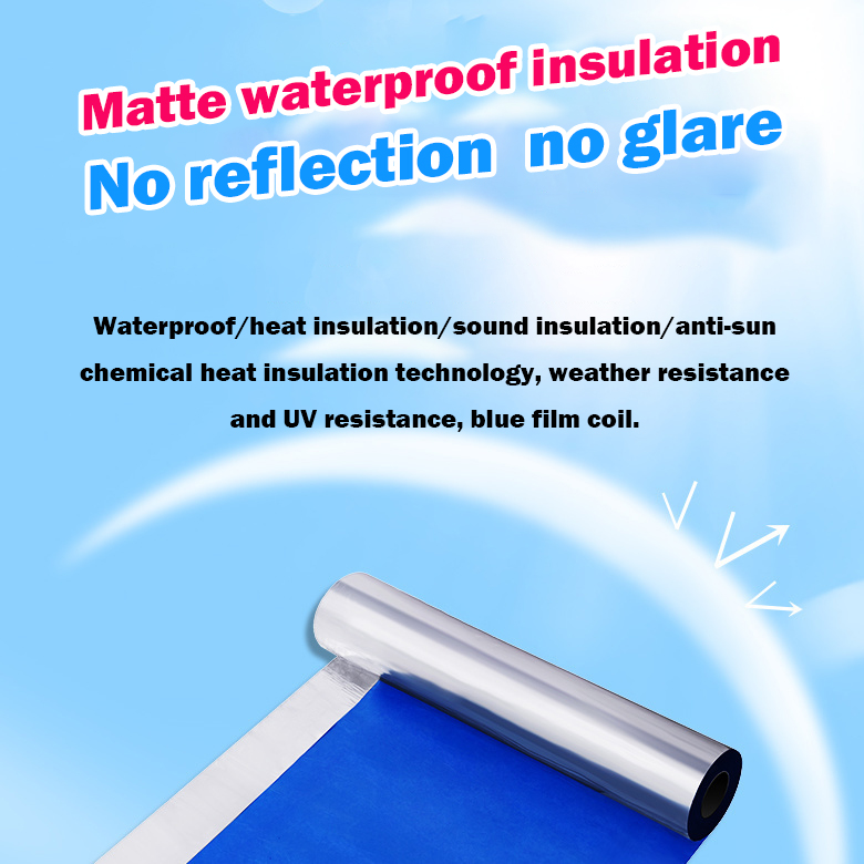 ⚡Upgrade Thicken⚡ 30/50cm Blue Silver Heat Insulation Aluminum Foil ...