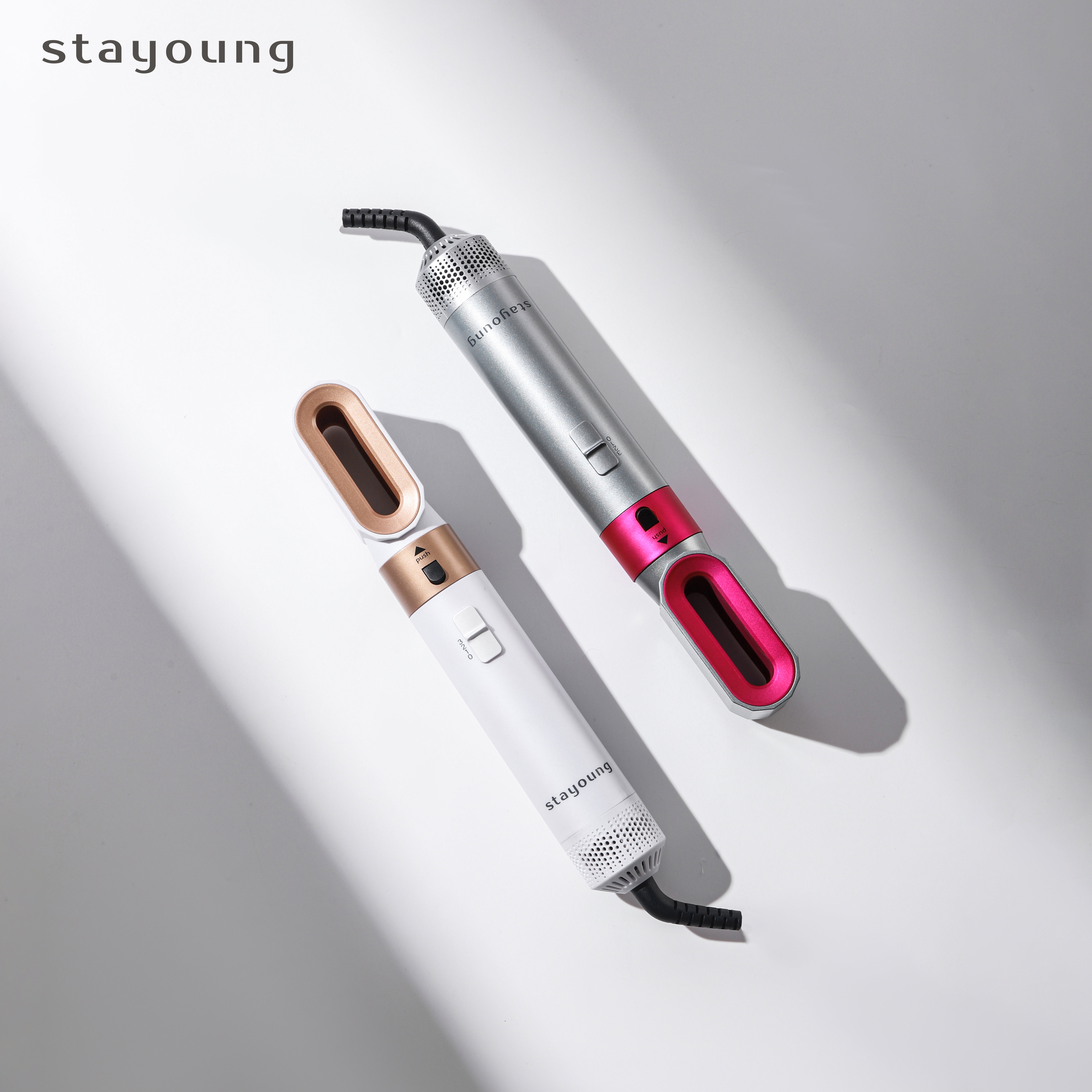 【PRO】STAYOUNG 5-in-1 Hair Styler Pro, Upgraded, Blower Straightner ...