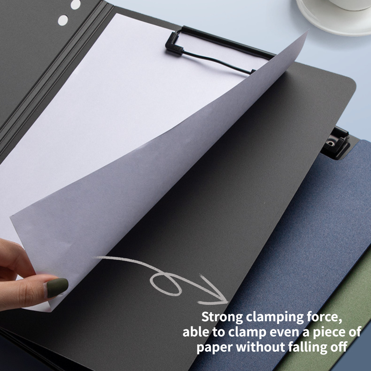 Double Clip Clipboard Long with Cover Long File Folder Clip Board ...