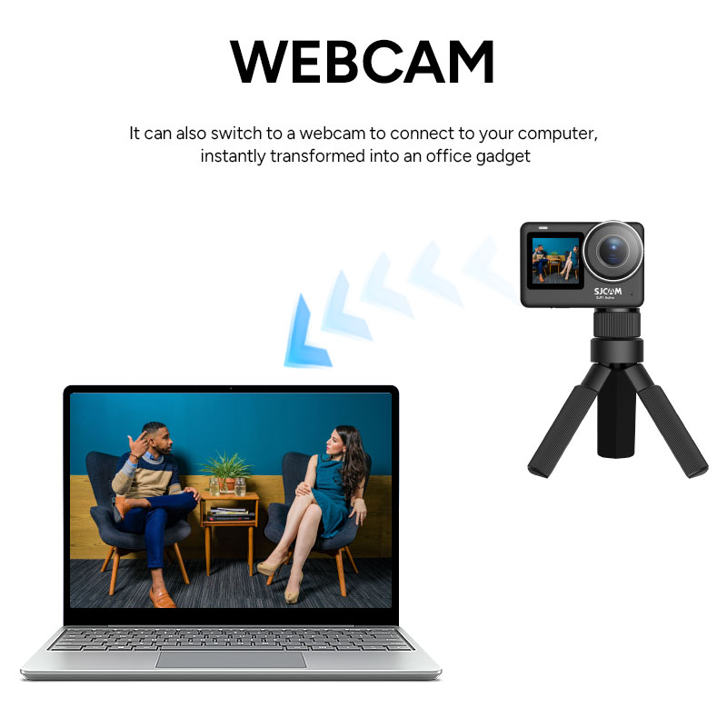 SJCAM SJ11 4K Action Camera, 5M Waterproof Underwater, Motorcycle ...