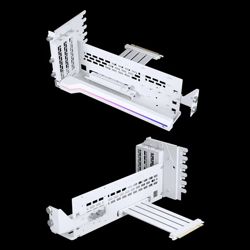 PHANTEKS GPUKT 4.0 ARGB rotatable video cards bracket kit with PCIe 4.0 ...