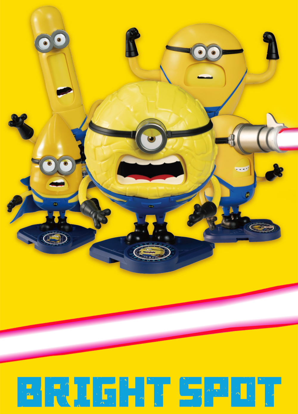 YOLOPARK AMK Series Despicable Me 4 Minions Model Kits Mega Jerry ...