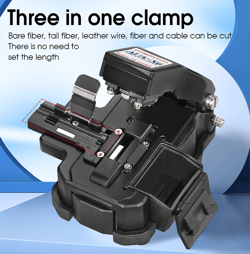 Fiber Cleaver Optical fiber cutter AUA-X6 optical fiber fusion hot melt ...