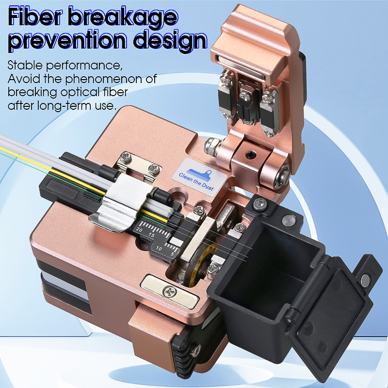 Automatic tool return type Fiber Cleaver FTTH Fiber Optic Tools High ...