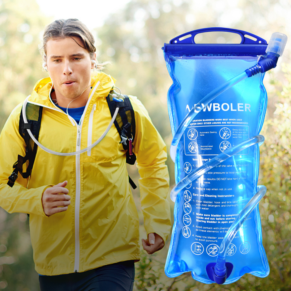 Newboler 1.5L 2L 3L Water Bladder Portable Water Bag TPU BPA-Free ...