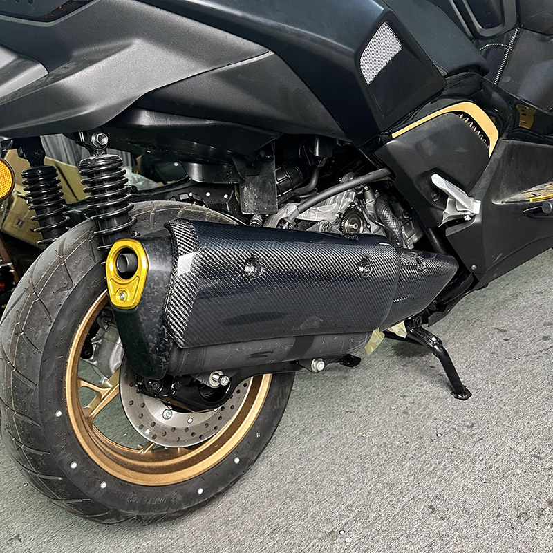【SEMSPEED】For Yamaha XMAX V2 2023-2024 XMAX 300 250 Motorcycle Exhaust ...