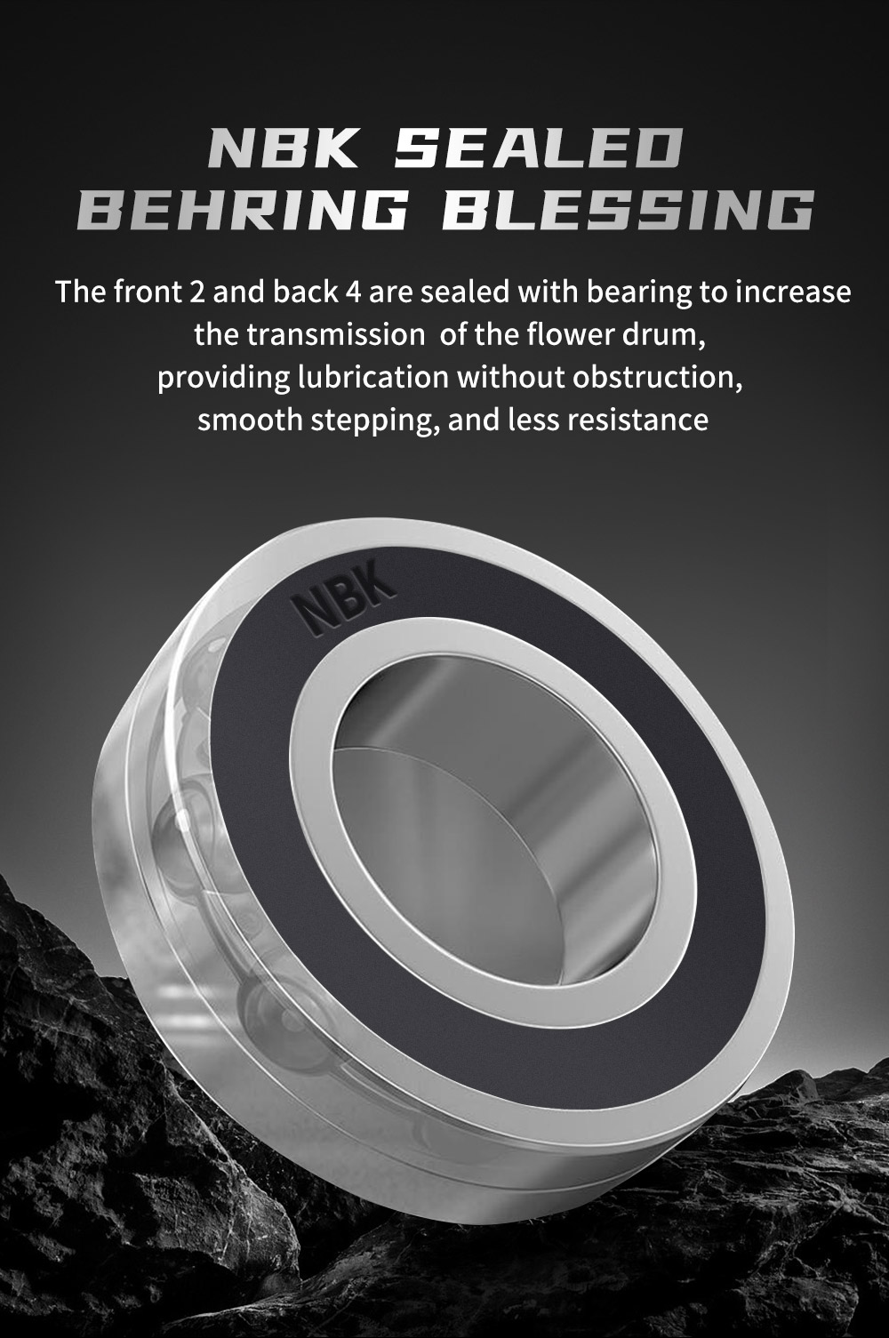 TANKE Th240 MTB wheel hub 6 claws 6 bearings 32 36 holes ultra light ...