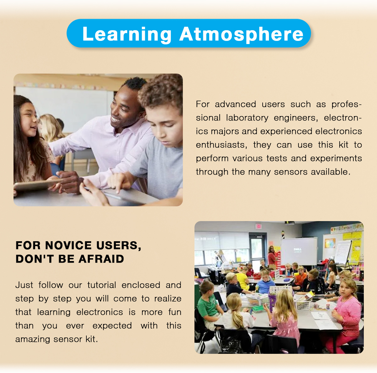 KLYSTR Basic Starter Kit For Arduino Uno R3 With Tutorial Code ...