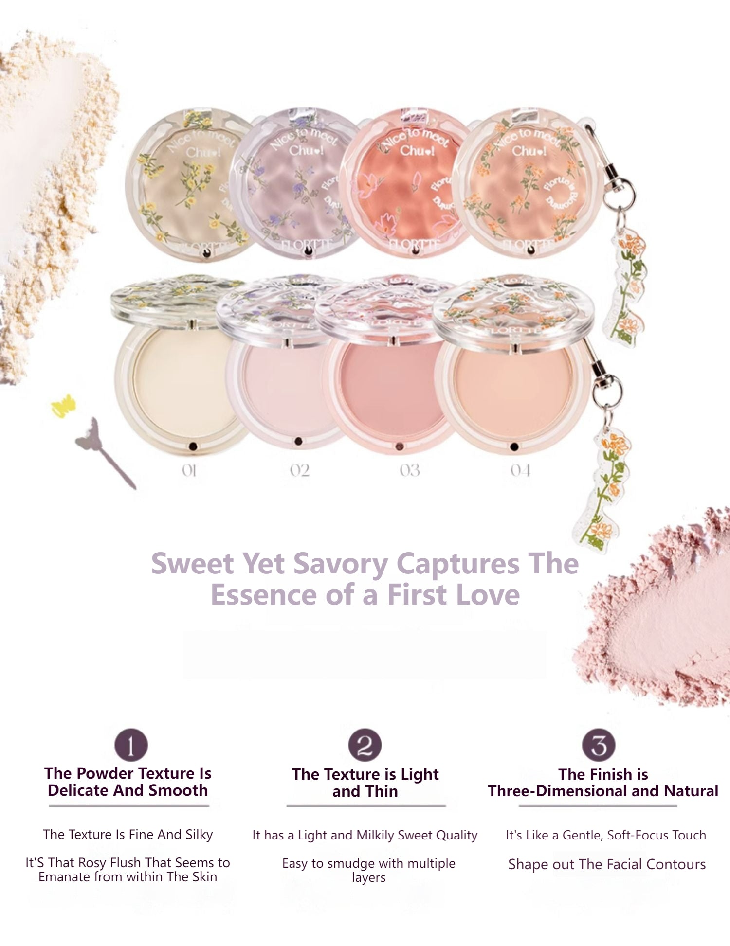 FLORTTE Nice To Meet Chu Powder Blush | Shopee Philippines