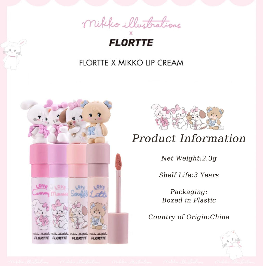 FLORTTE Mikko Lip Cream Milk Cake Lip Cream | Shopee Philippines
