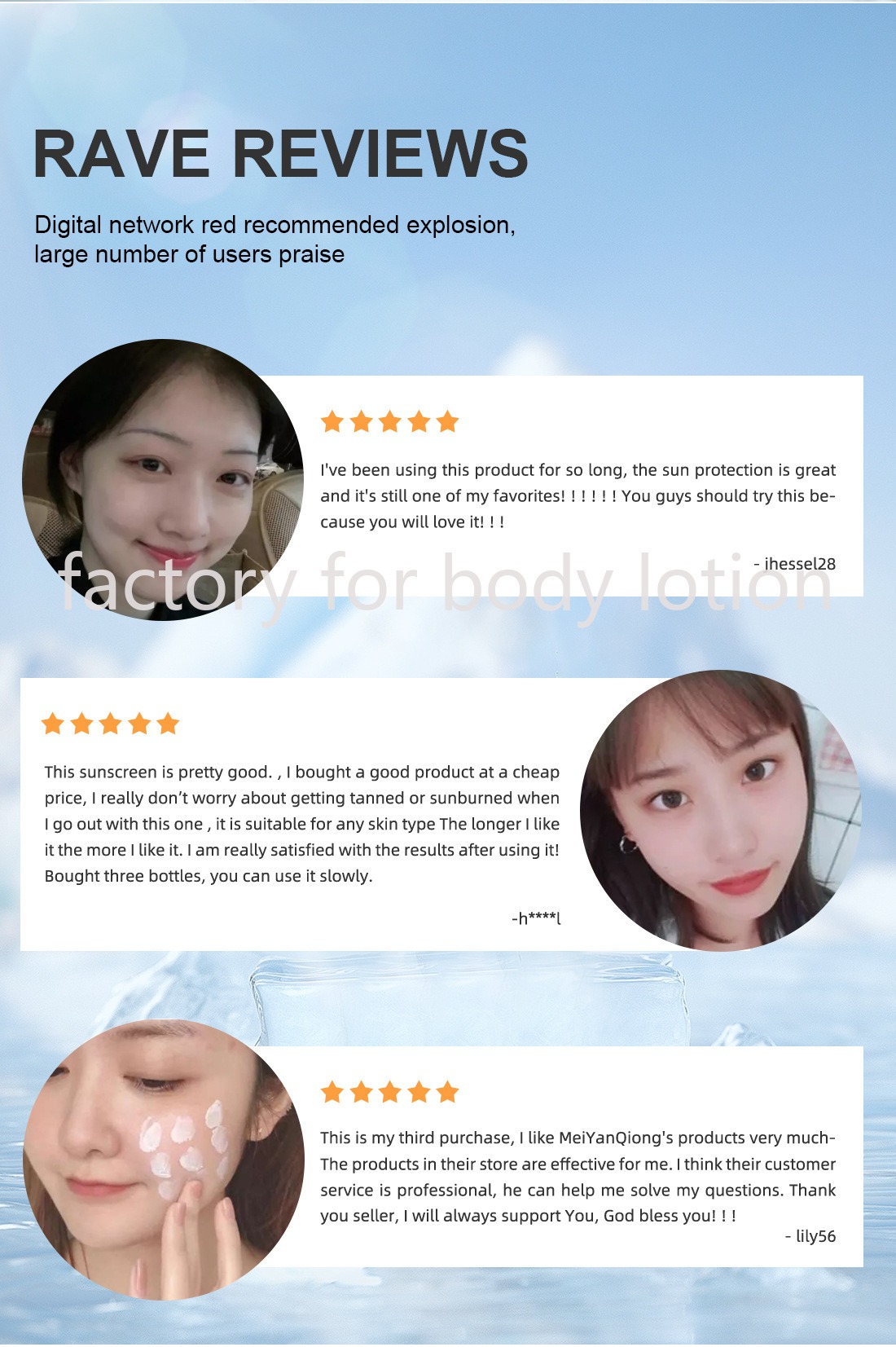 Moisturizing Isolation Sunscreen SPF50+ Anti-Uv Whitening Repair ...