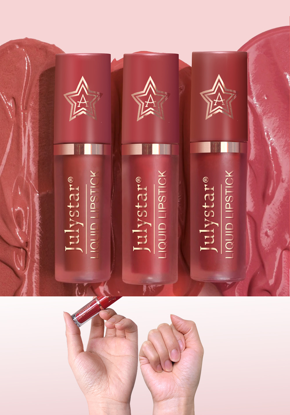 11 SHADES Matte Lipstick 16HR Waterproof Longlasting Cute-size Portable ...