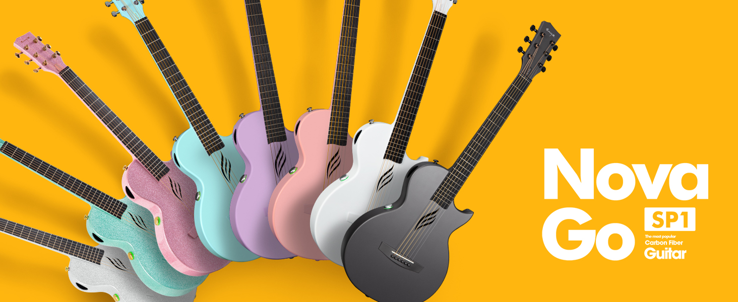 Enya NOVA Go SP1 Carbon Fiber Acoustic Electric Guitar with Smart ...