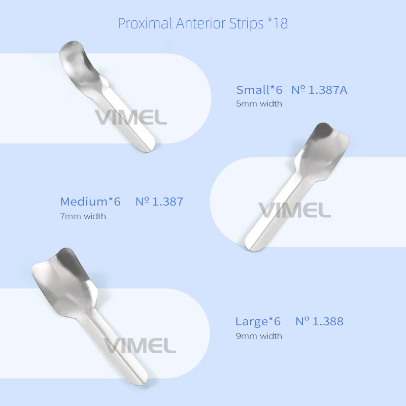 Dental Proximal Anterior Strips Twin Anterior Matrices Matrix Tooth ...