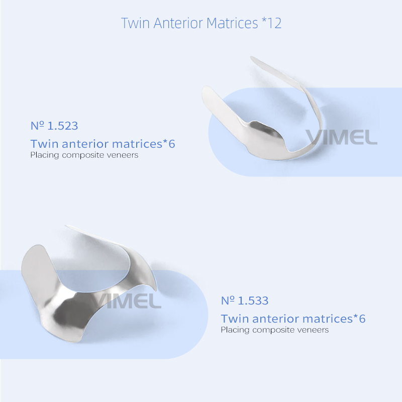 Dental Proximal Anterior Strips Twin Anterior Matrices Matrix Tooth ...